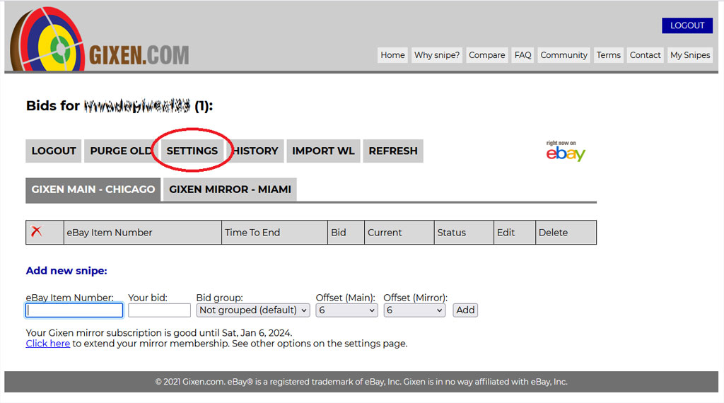eBay の第三者認証